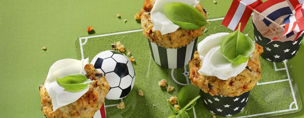 Tapas-Muffins mit Frischkäse » Rezept | SPAR Mahlzeit!
