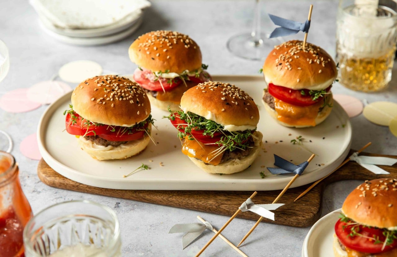 Mini-Cheeseburger » Rezept | SPAR Mahlzeit!