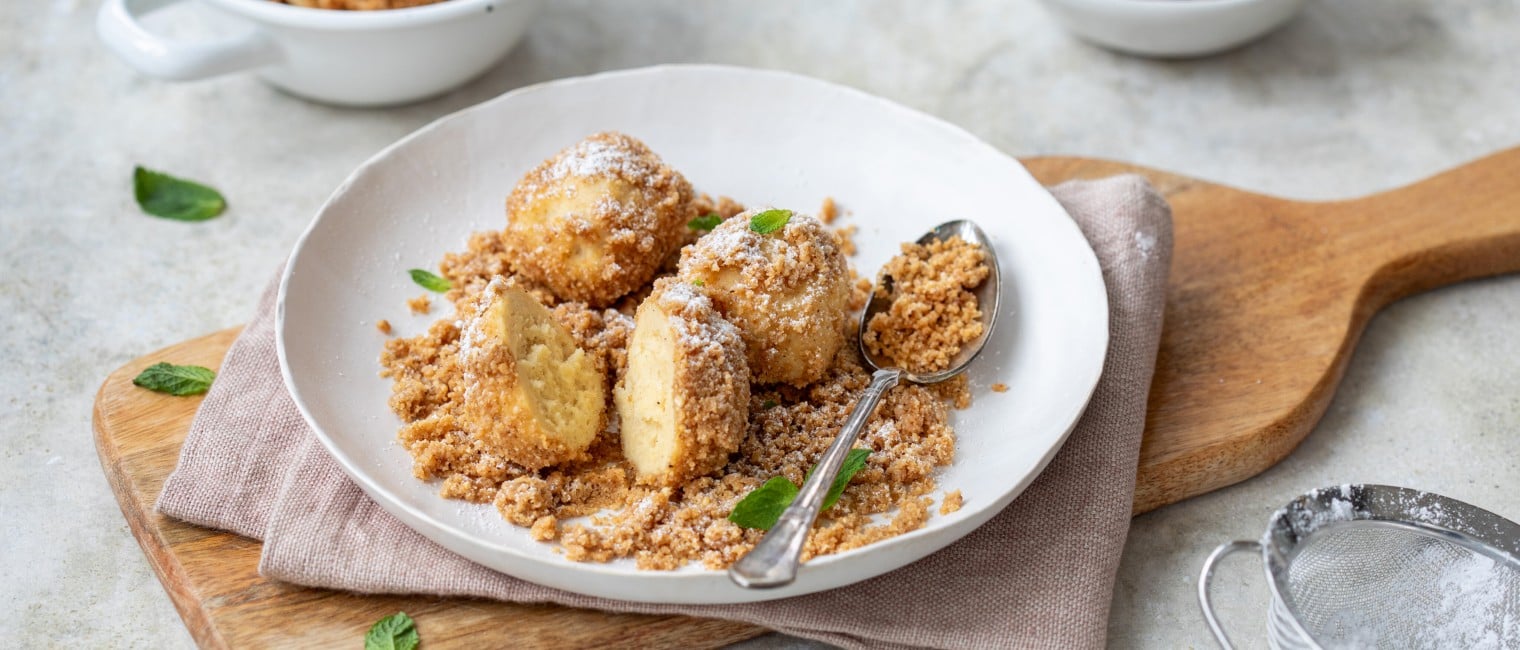 Glutenfreie Topfen-Knödel » Rezept | SPAR Mahlzeit!