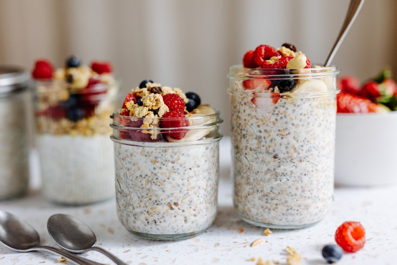 Overnight Oats mit Chiasamen » Rezept | SPAR Mahlzeit!