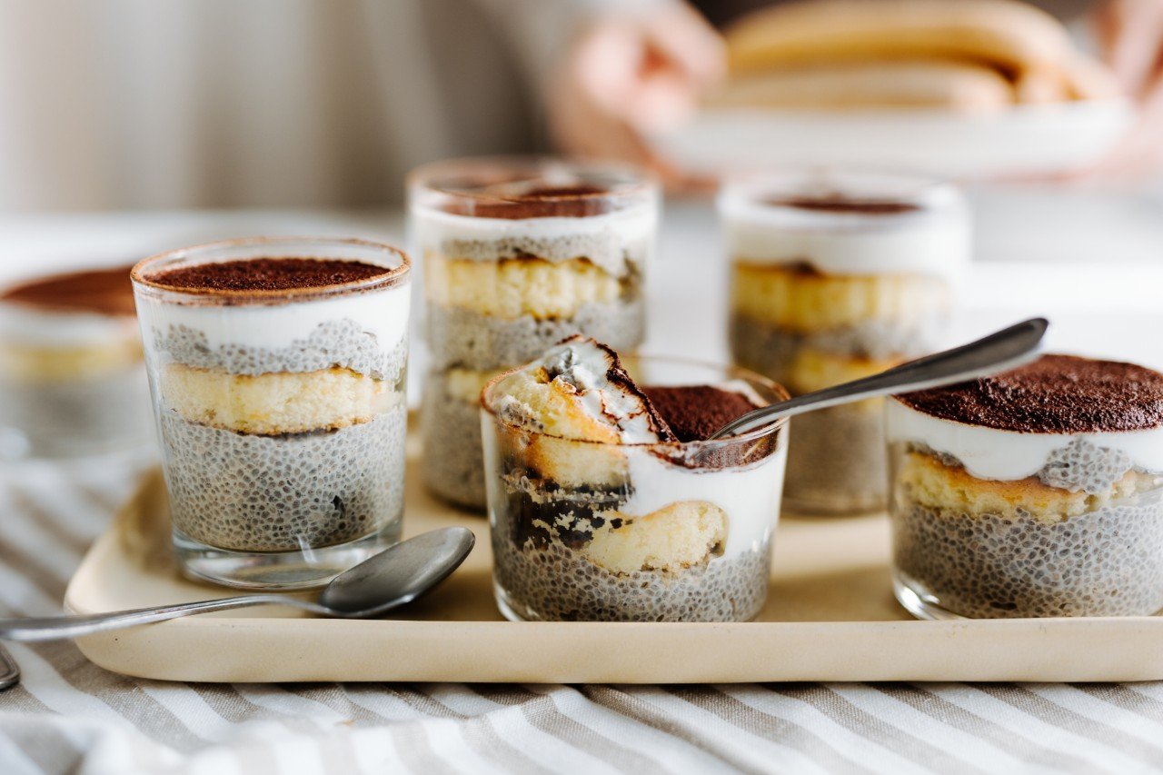 Mocha Chia Pudding Tiramisu » Rezept | SPAR Mahlzeit!