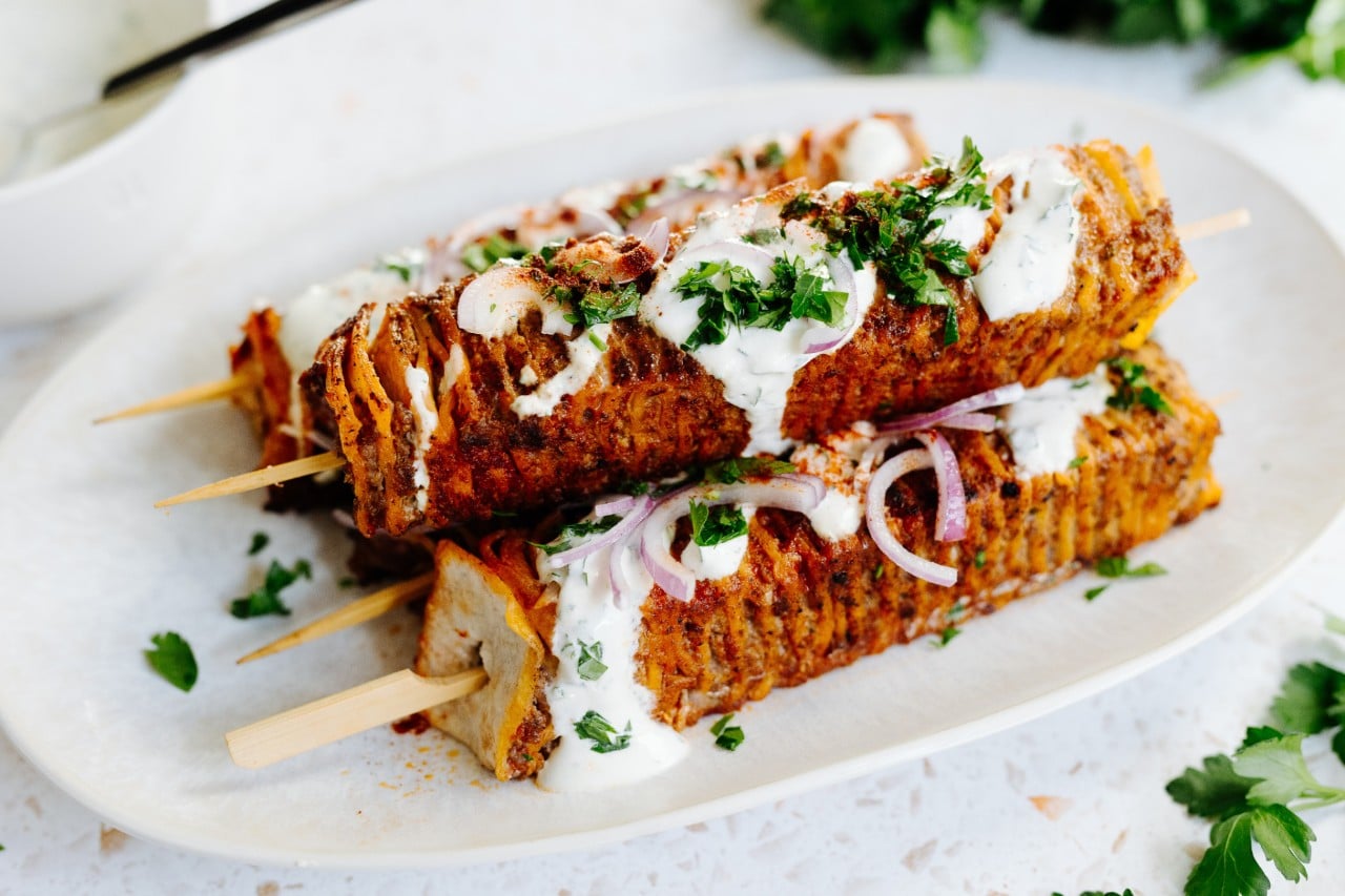 Tortilla-Kebab am Spieß » Rezept | SPAR Mahlzeit!