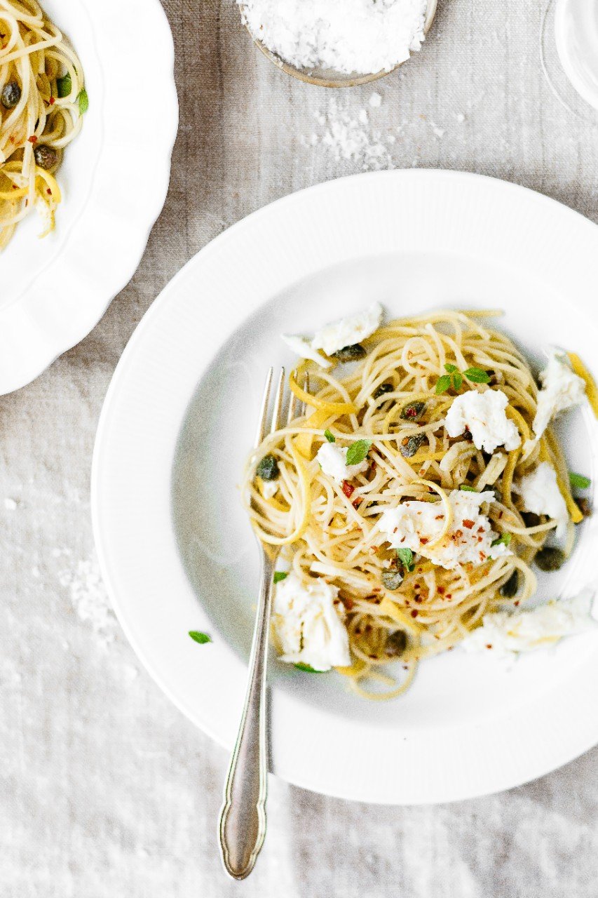Zitronen-Pasta mit Mozzarella » Rezept | SPAR Mahlzeit!