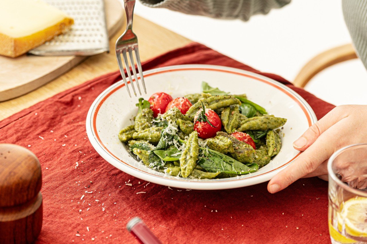 Scherennudeln mit Spinat » Rezept | SPAR Mahlzeit!
