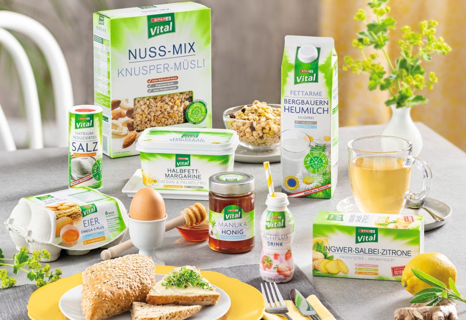 SPAR Vital Produkte » ausgewogen genießen | SPAR Österreich