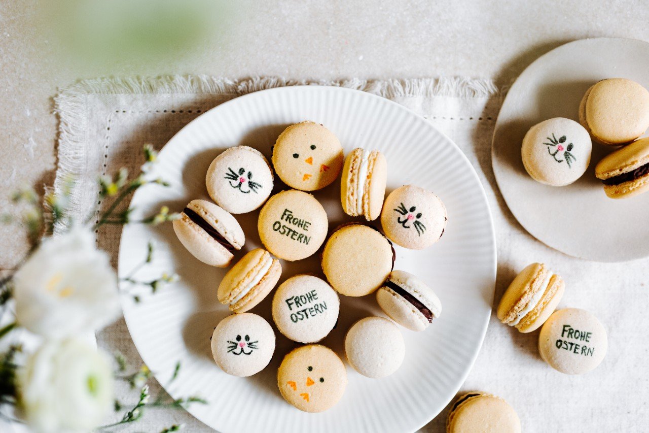 Oster-Macarons » Rezept | SPAR Mahlzeit!