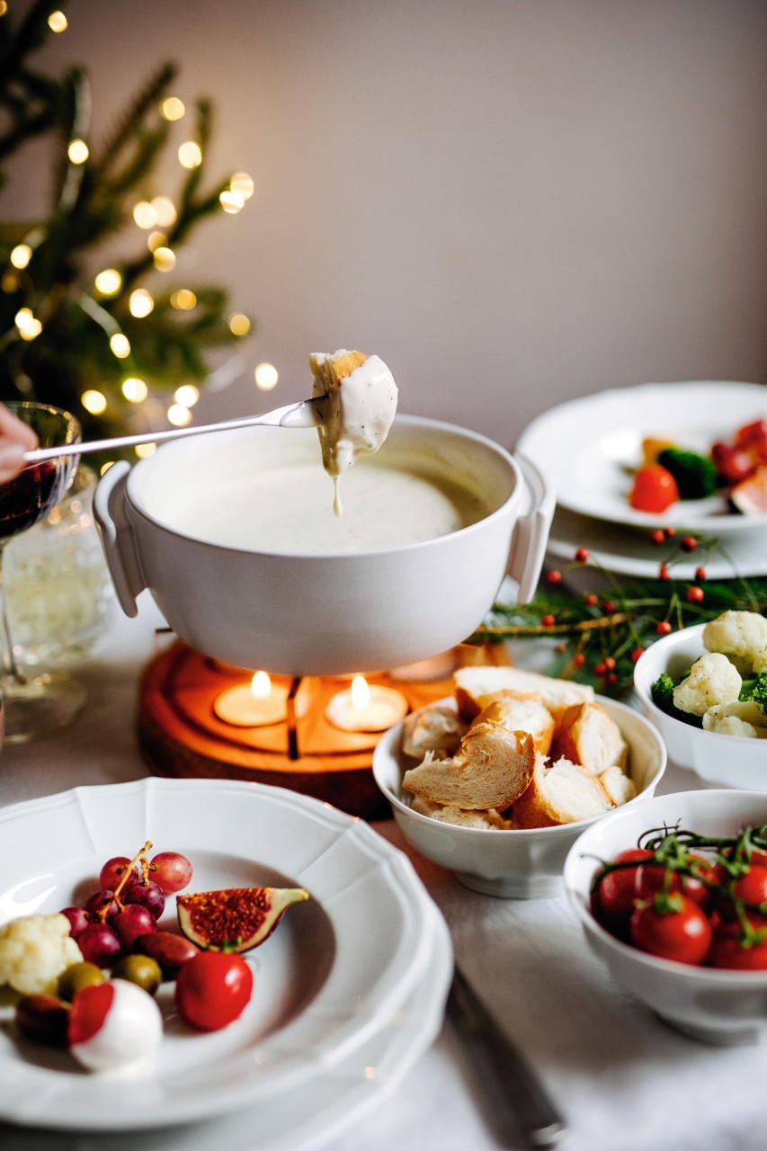 Feta-Käse-Fondue mit Gemüse » Rezept | SPAR Mahlzeit!