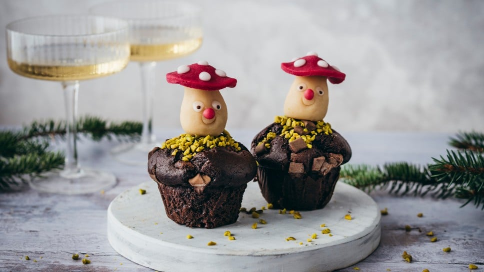 Muffins mit Glückspilzen » Rezept | SPAR Mahlzeit!