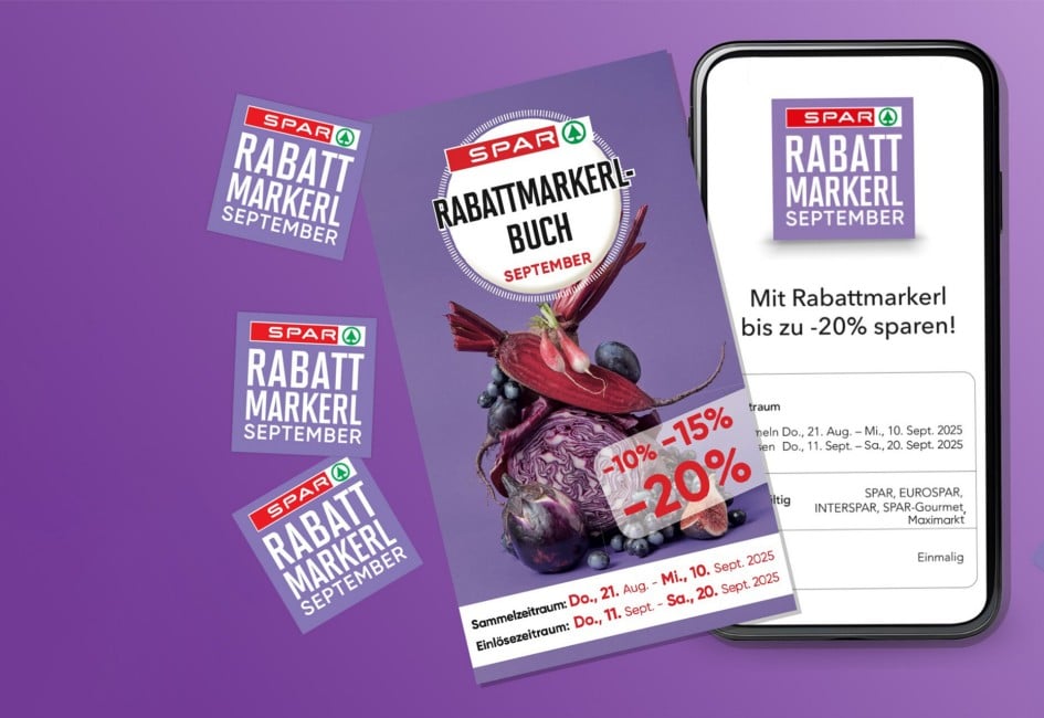 Rabattmarkerl » sammeln & einlösen | SPAR Österreich