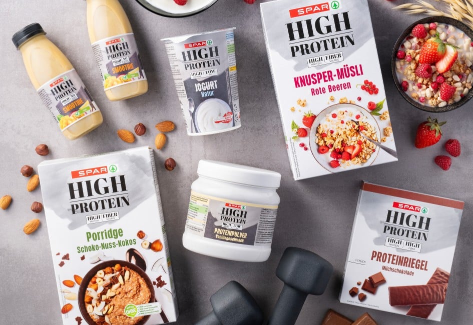 Protein Müsli, Riegel & Co » SPAR HIGH PROTEIN | SPAR Österreich