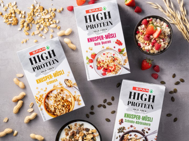 Protein Müsli, Riegel & Co » SPAR HIGH PROTEIN | SPAR Österreich